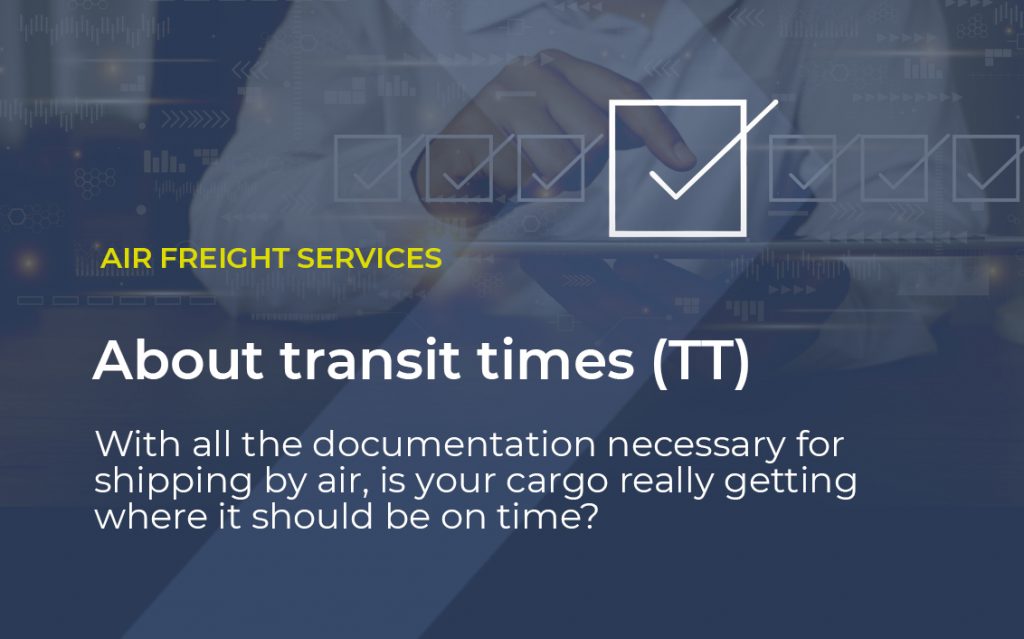 Is the transit time of air freight services really shorter?